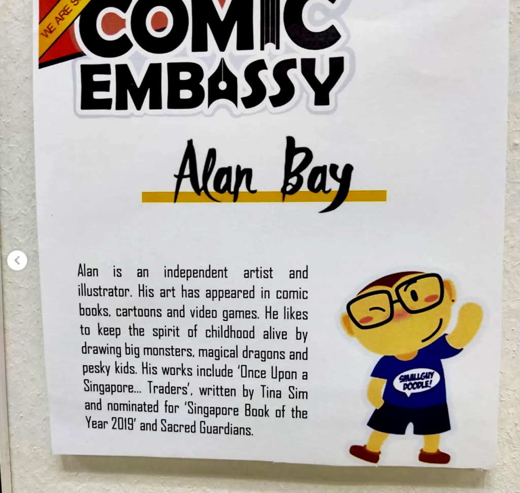 Featured at Comic Embassy – Alan Bay’s Artwork of our Comics – Welcome ...