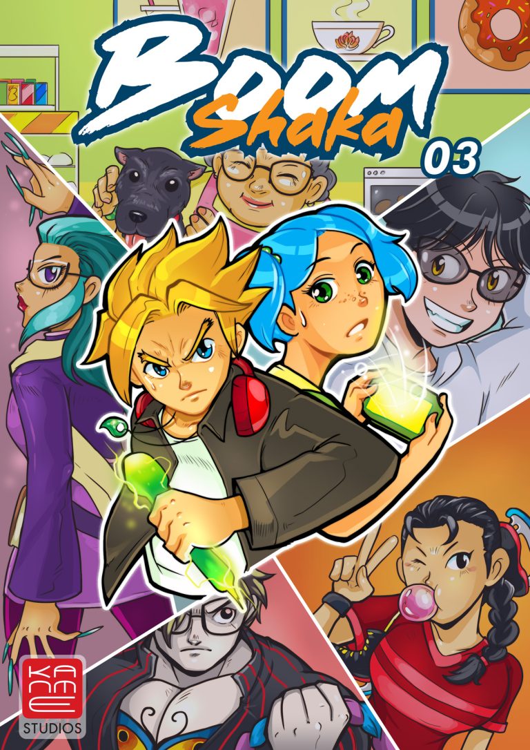 The cover page of Boom Shaka Chp 3 – Welcome to Kanme Studios/Esports